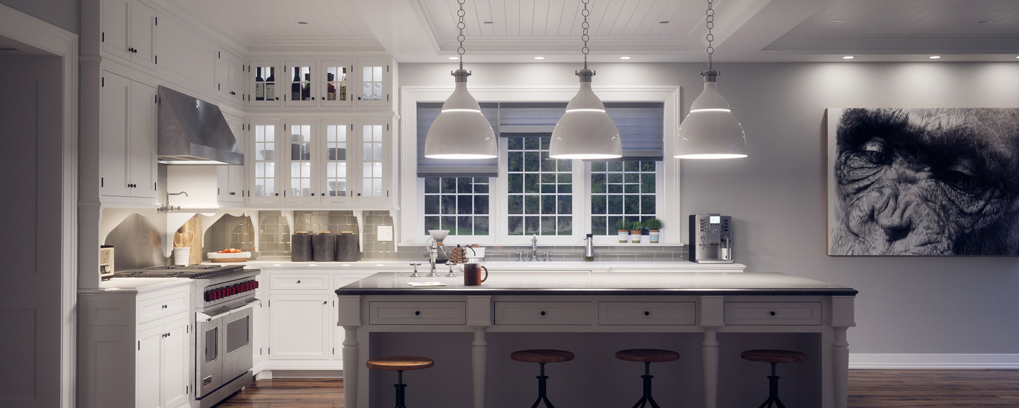 Early Morning in the Kitchen - Big5 Studio